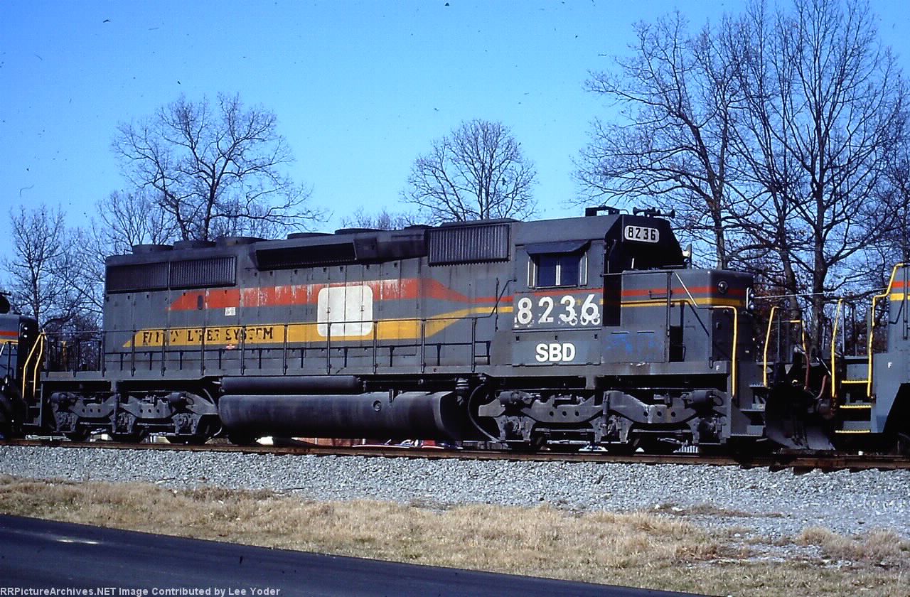 SBD 8236 SD40-2